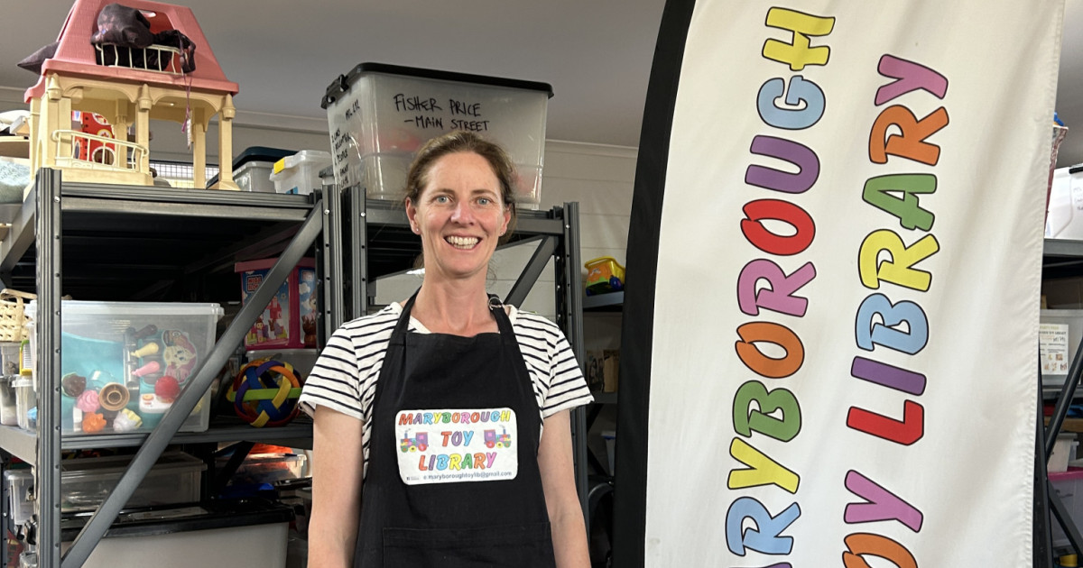 Kate Cain recognised for toy library efforts | The Maryborough District ...